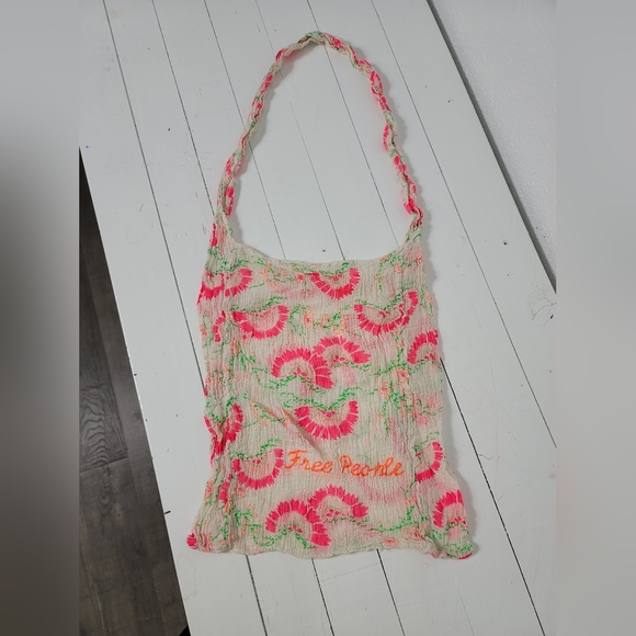 Free People | Bags | Free People Lightweight Gauze Boho Shopping Tote ...